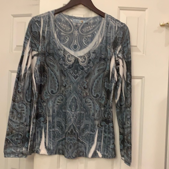Unity World Wear | Tops | 229 Unity World Wear Top With Some Paisley L ...